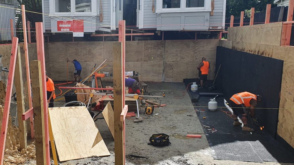 Below Ground Tanking Systems - Projects - Hydroproof